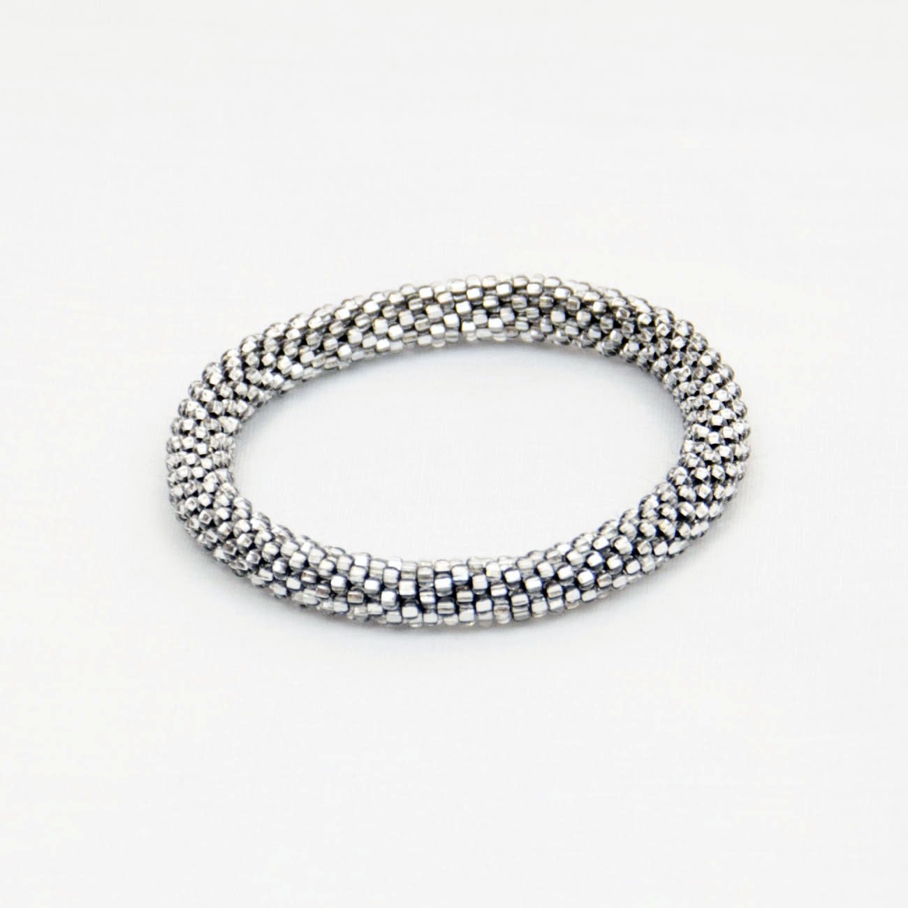 Sparkling Silver Bracelet – Nepali Artisans